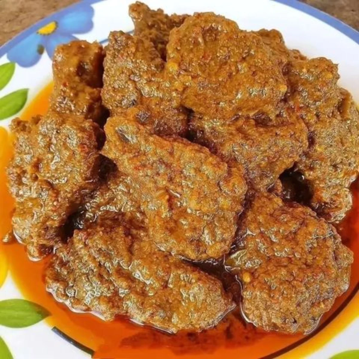 Resep Rendang Daging Khas Minang: Rahasia Santan Kental dan Rempah ...